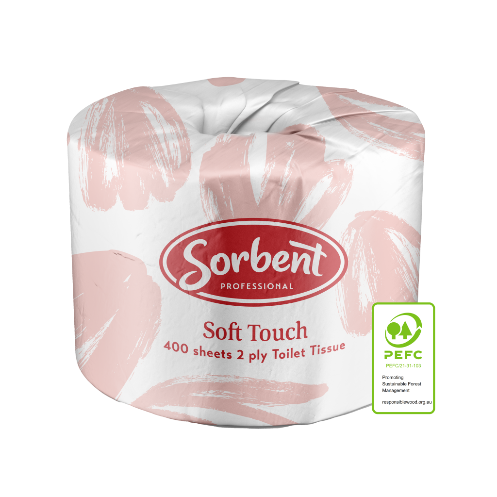 Soft Touch Toilet Tissue 2ply 400 sheets 25003 - Sorbent® Professional