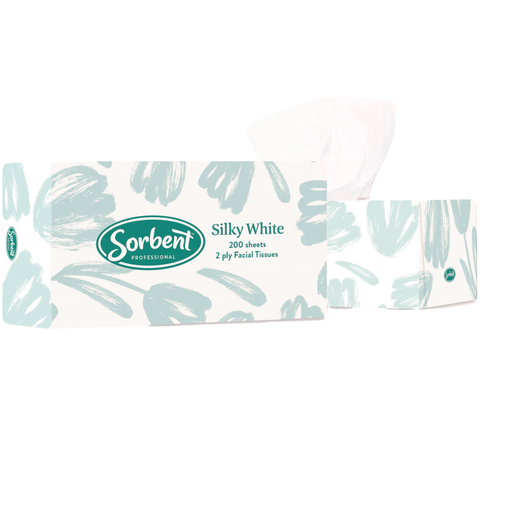 Facial Tissues 2 ply 200 sheets 25302 - Sorbent® Professional