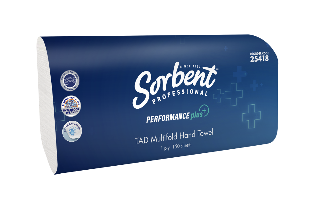 Performance Plus - Multifold TAD Hand Towel 1ply 150 sheets 25418 (NEW ...