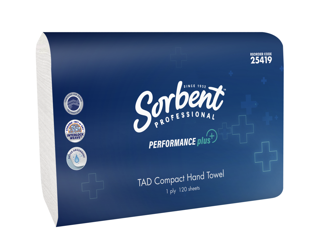 Performance Plus - Compact TAD Hand Towel 1ply 120 sheets 25419 (NEW ...